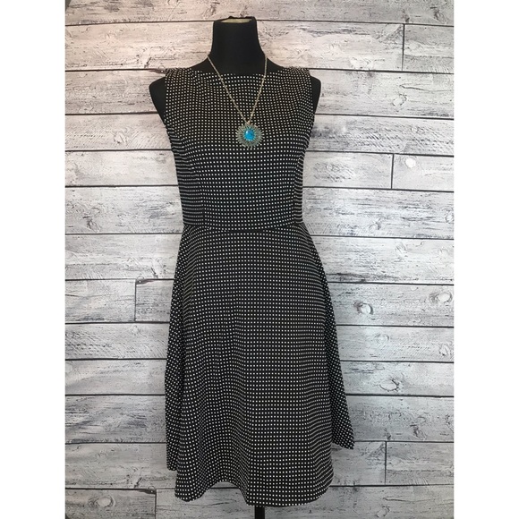 Merona | Dresses | Merona Beautiful Dress Poka Dot Elegant Size Sp ...